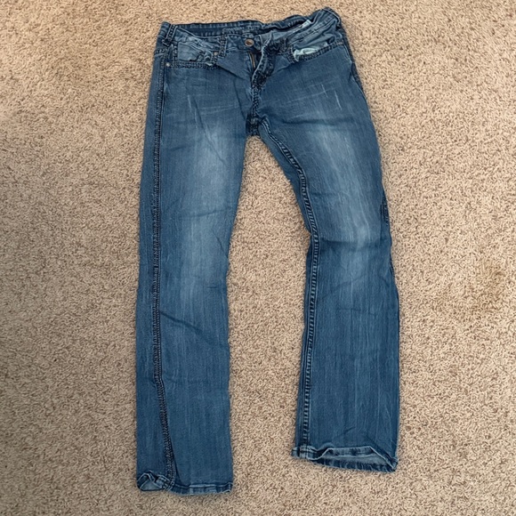 Cowgirl Tuff | Jeans | Cowgirl Tuff Blue Straight Leg Jeans | Poshmark